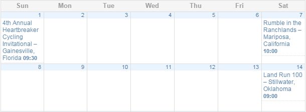 Gravel Cyclist Event Calendar - Gravel Cyclist: The Gravel Cycling ...