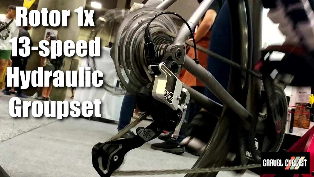 NAHBS 2019: Rotor 1x 13-Speed Hydraulic Groupset - Gravel Cyclist