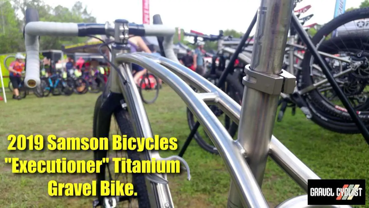 VIDEO: Curvy Titanium: Samson Bicycles "Executioner" Gravel Bike ...