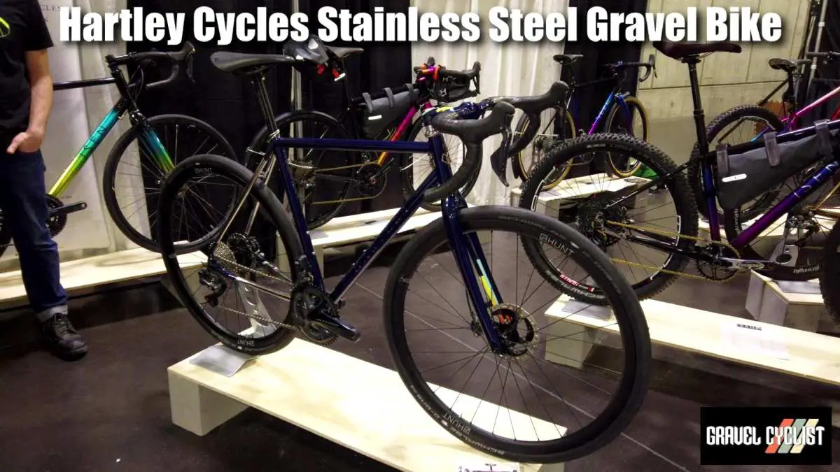 NAHBS 2019: Hartley Cycles Stainless Steel Gravel Bike (Reynolds 953 ...