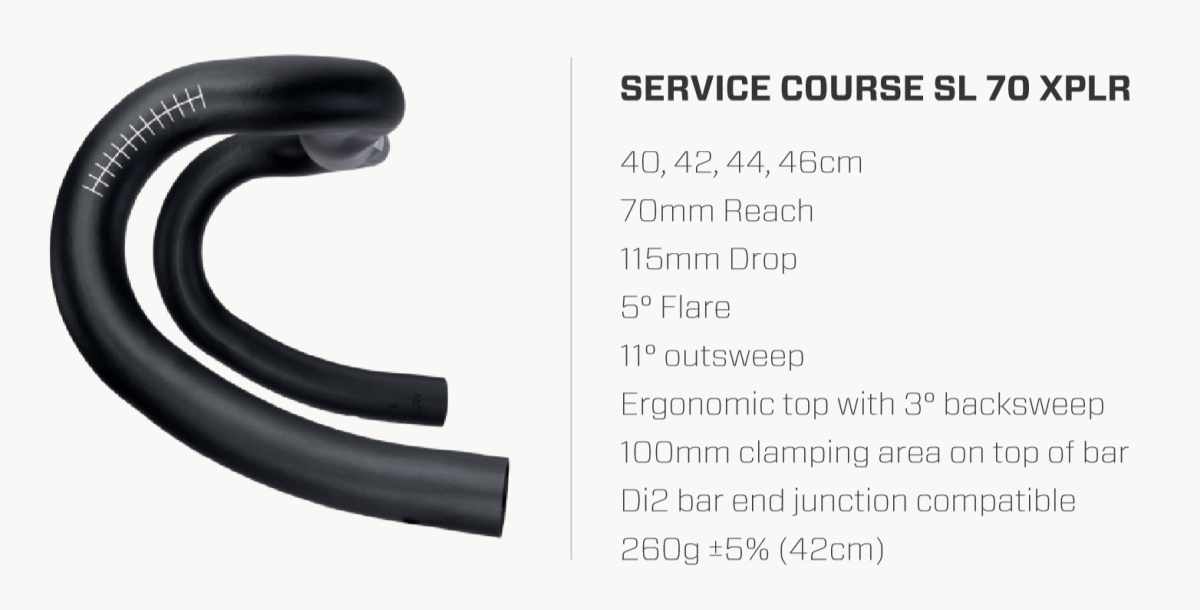 Zipp Service Course SL70 XPLR / 70 XLPR: Handlebars for greater comfort ...