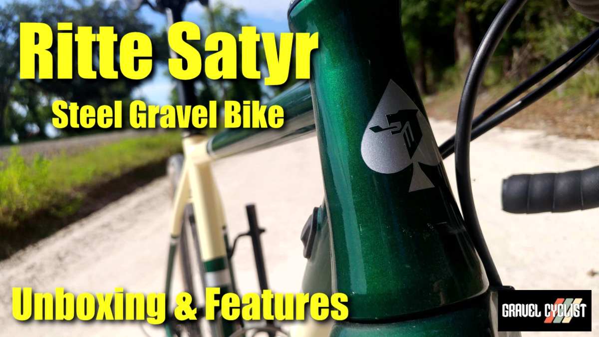 Ritte Satyr Steel Gravel Bike with Shimano GRX 1x: Unboxing & Features ...