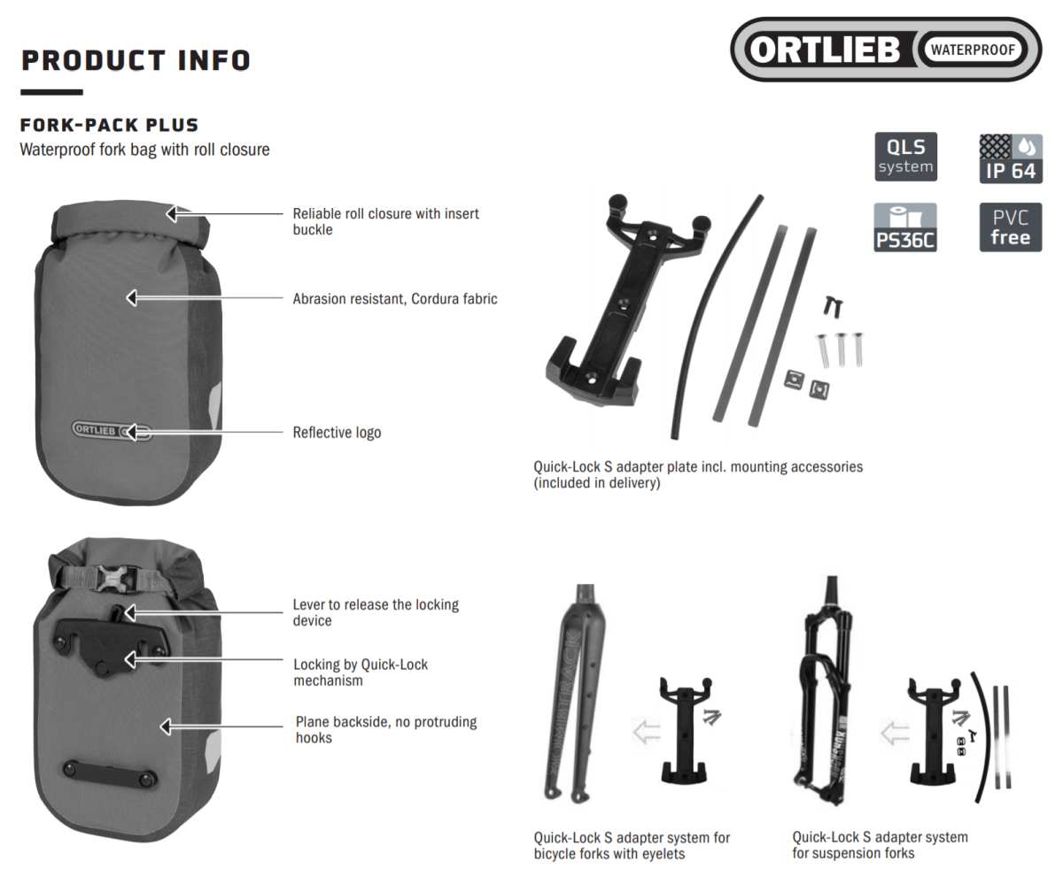 Ortlieb releases New Packs for Bikepacking, Camping, Micro Adventure ...