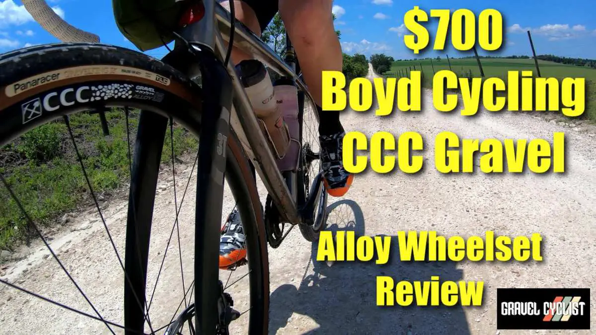 Boyd Cycling CCC Gravel Wheelset Review: Lightweight Alloy for $700 ...