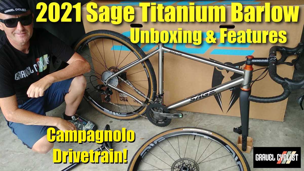 Sage Titanium Barlow: "The Ultimate Gravel Race Bike" - Tech & Unboxing ...