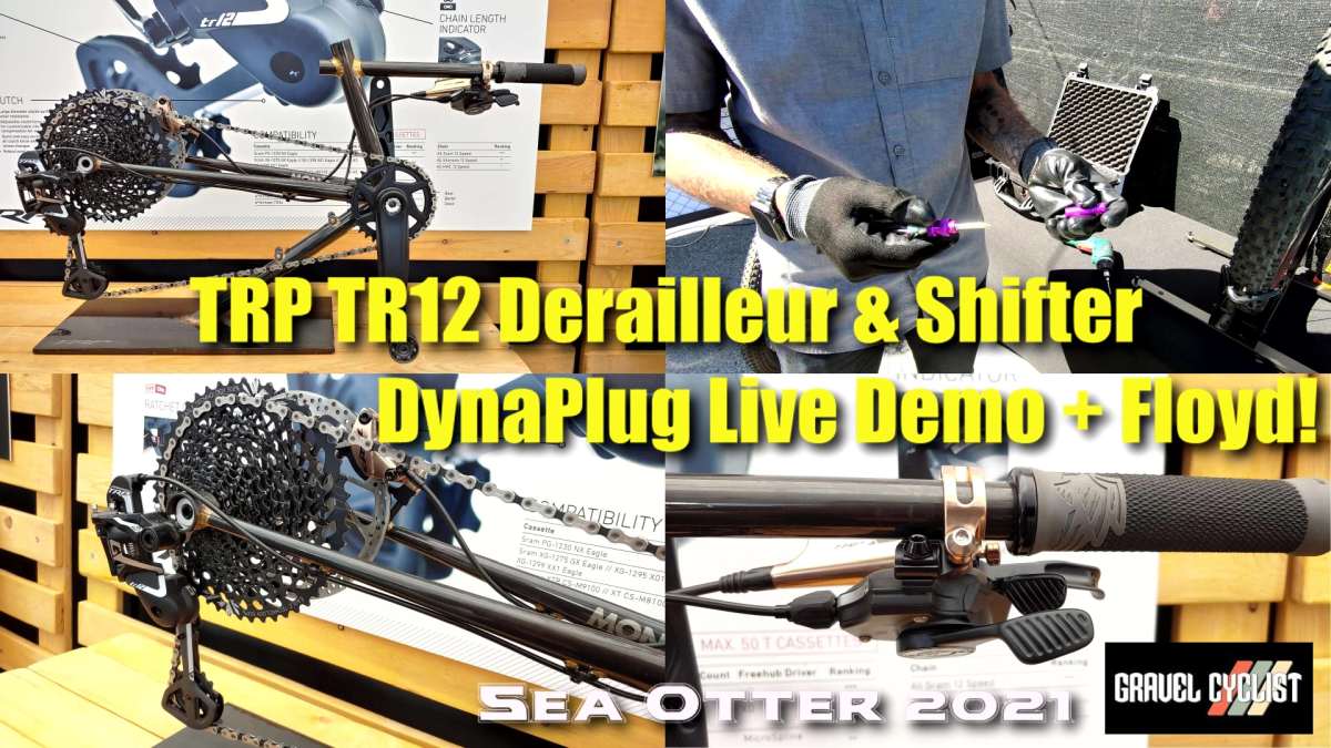 TRP TR12 Rear Derailleur & Shifter (Flat or Dropbar), Dynaplug Live ...