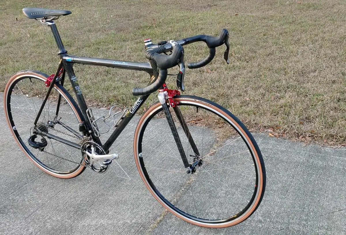 Calfee Luna Pro Road Bike + Wound Up Fork = USA Made Carbon - Gravel ...