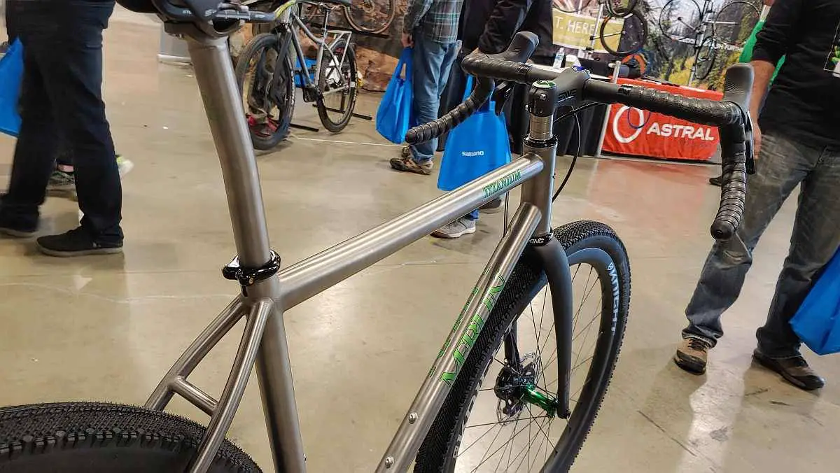 Merlin Bikes - Titanium Gravel Bikes & More: 2022 Philly Bike Expo ...