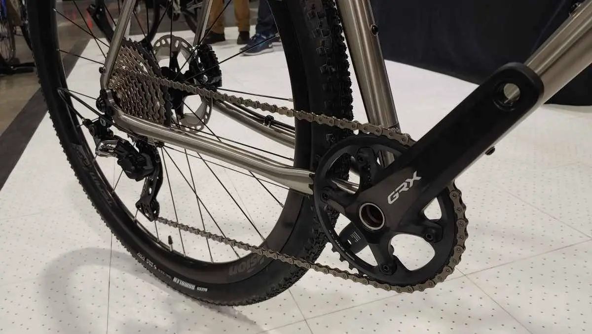 T-Lab Titanium X3-S Suspension & More: 2022 Philly Bike Expo - Gravel ...