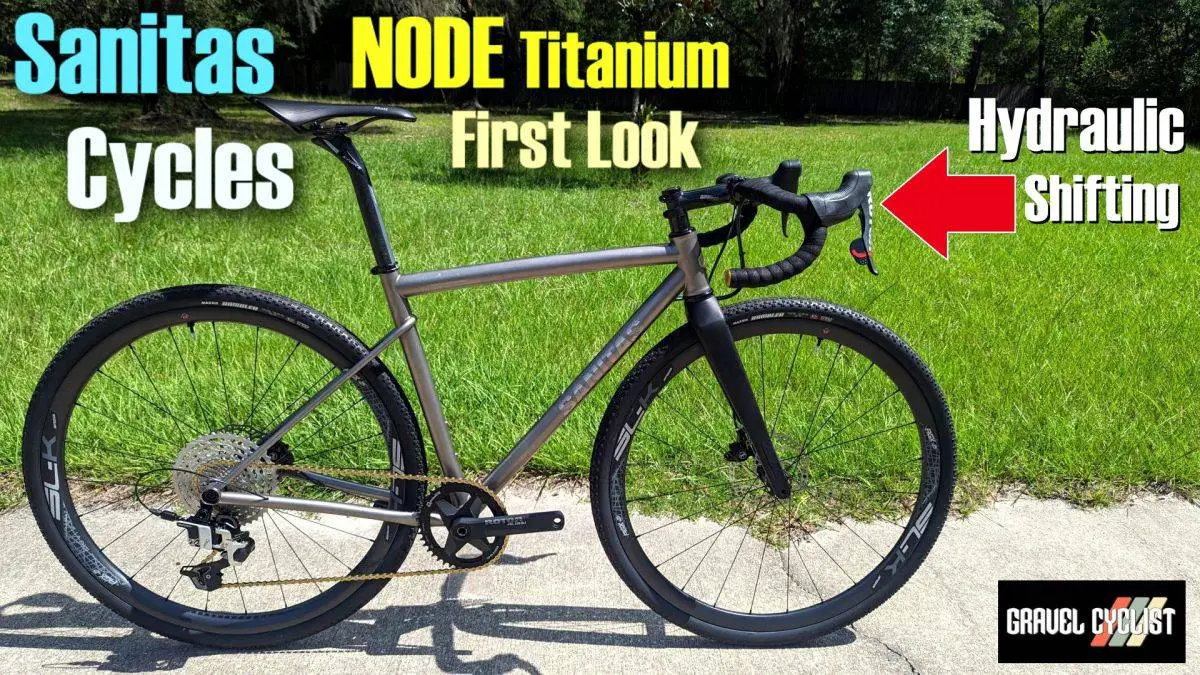 Sanitas Cycles NODE Titanium with HYDRAULIC SHIFTING: First Look - Gravel Cyclist