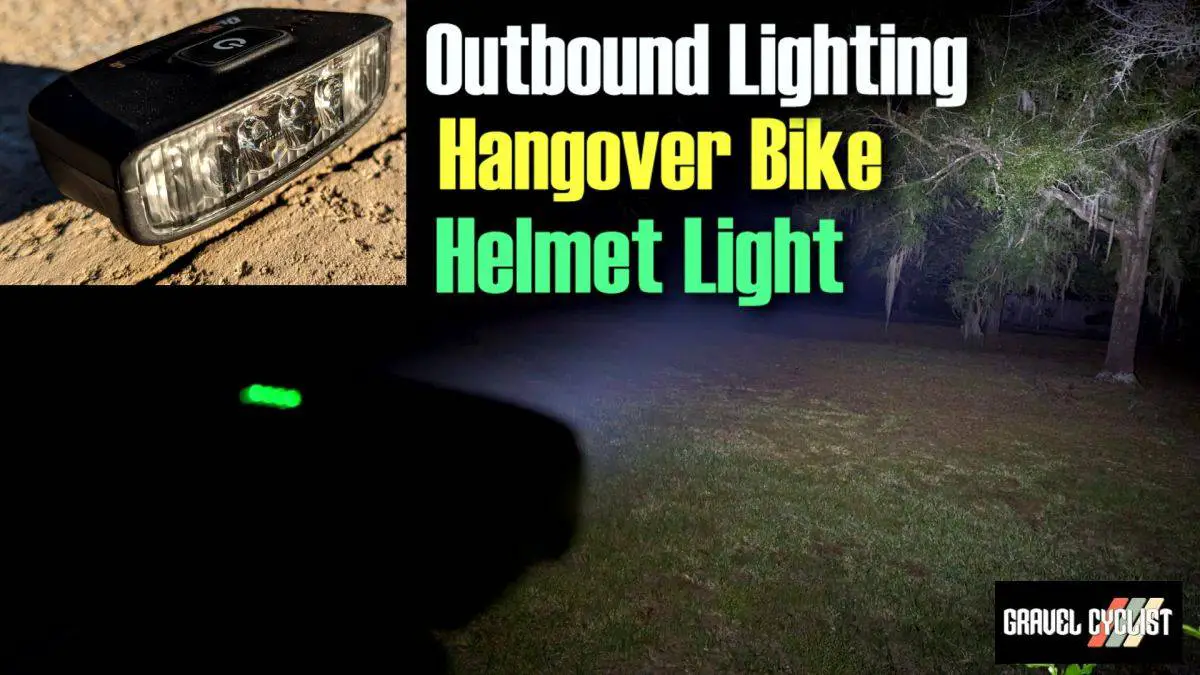 Outbound Lighting Hangover Bike Helmet Light - Gravel Cyclist