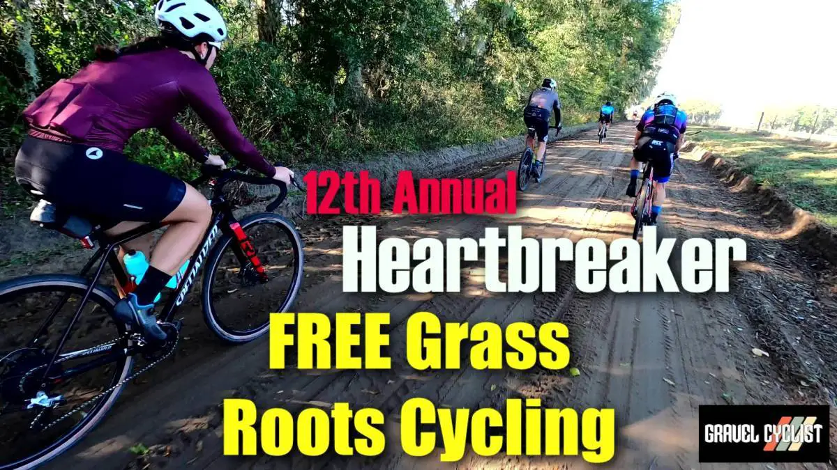 12th Annual Heartbreaker: 100% FREE Grass Roots Cycling - Gravel Cyclist