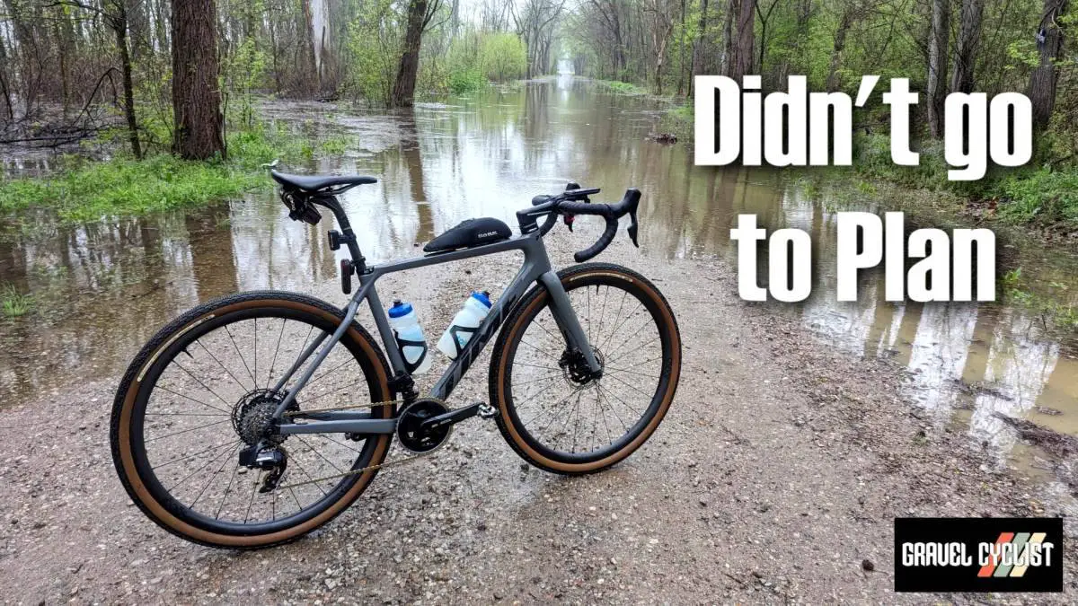 Didn't Go to Plan: Flooded Indiana Gravel Ride - Gravel Cyclist