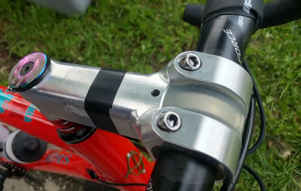 Spotted at 2019 Dirty Kanza: FSA's Pre-Prototype VAS Gravel Stem ...